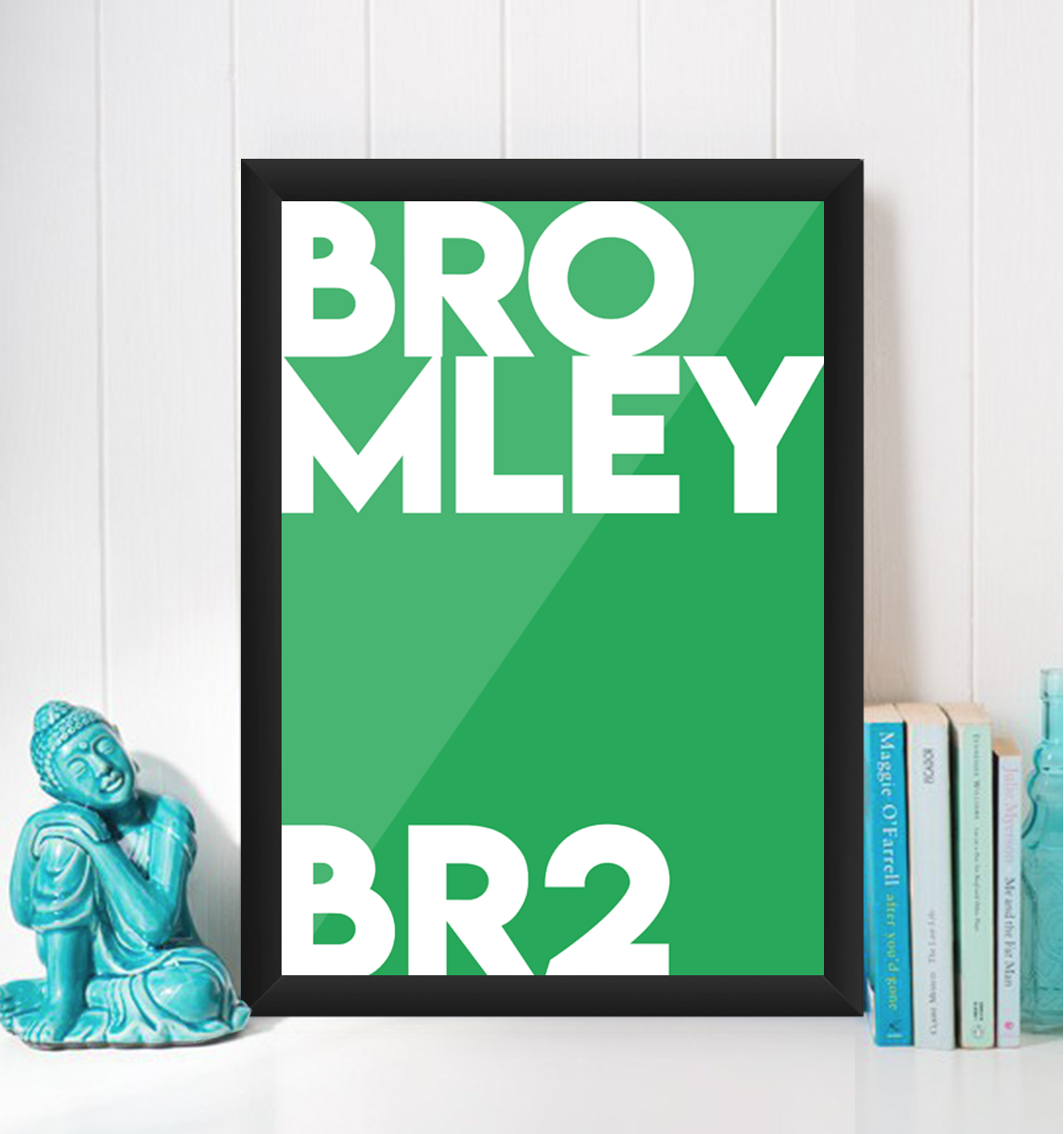 Bromley Typography BR2 Giclée Art Print – South London Club