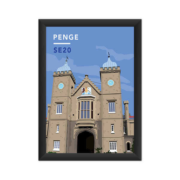 Penge Waterman's Square - SE20 - Giclée Art Print – South London Club